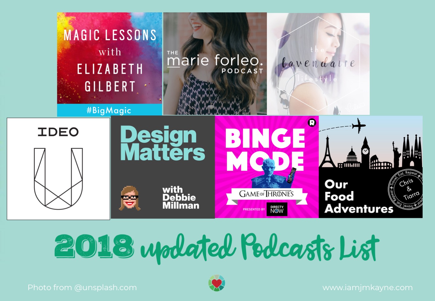 Updated Podcast List for 2018